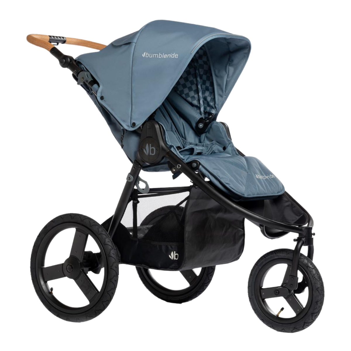 Bumbleride Speed Running Pram - unique features to run, jog or walk