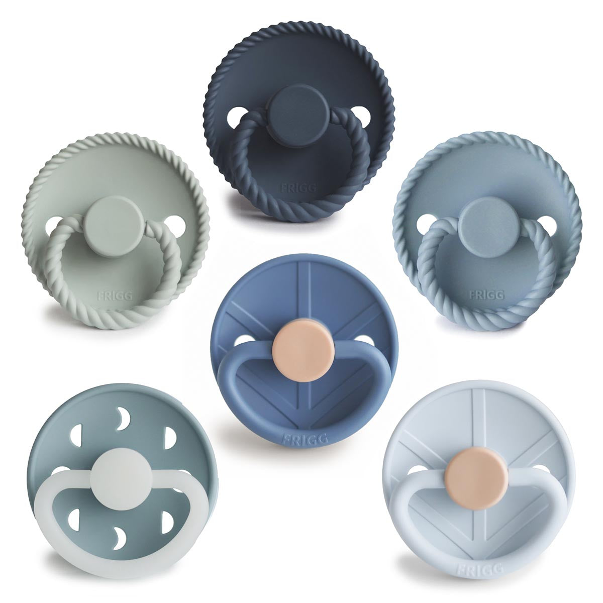 FRIGG Multipack Pacifiers – The Perfect Soothing Companion for Little Ones